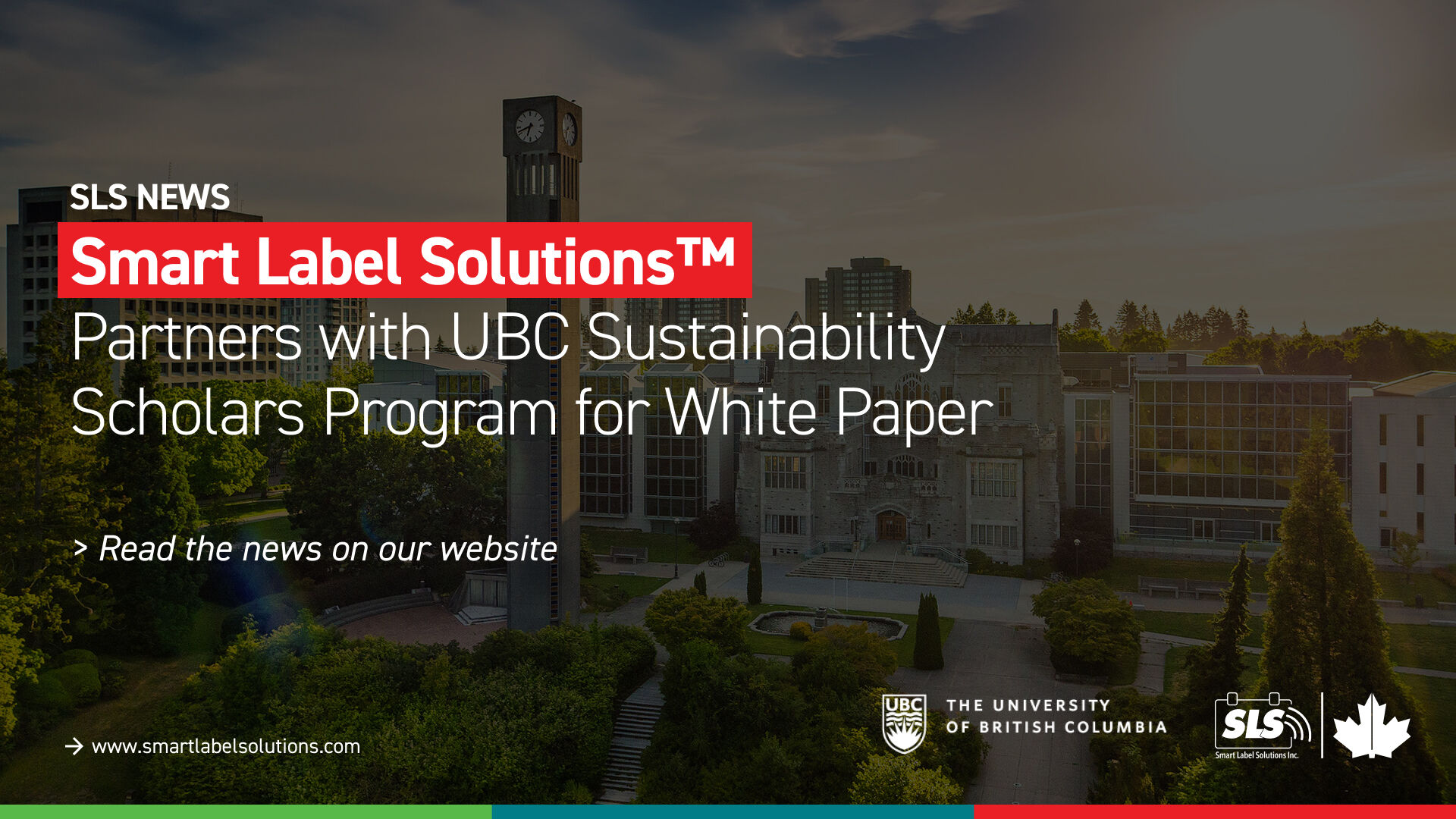 Smart Label Solutions™ Partners with UBC Sustainability Scholars ...
