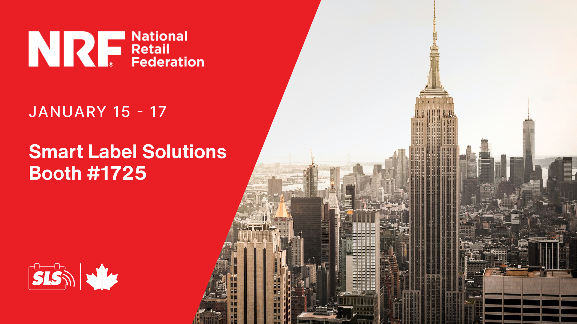 Meet us at NRF2023! - Smart Label Solutions™