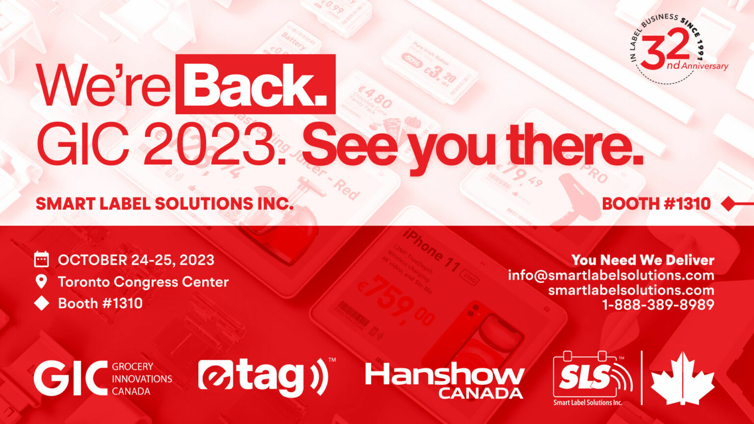 Smart Label Solutions™ Exhibiting at Grocery Innovations Canada 2023 ...