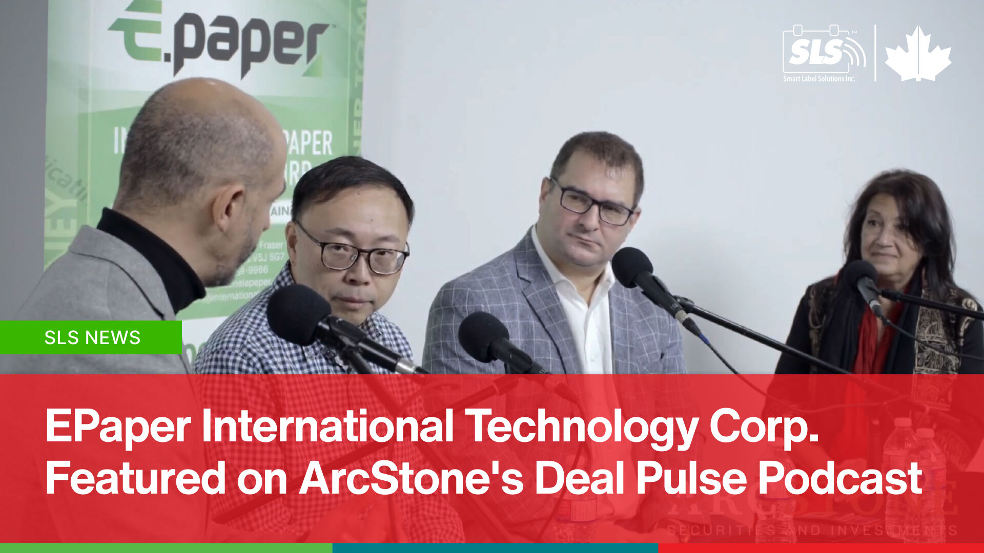 EPaper Featured on ArcStone's Deal Pulse Podcast - Smart Label Solutions™
