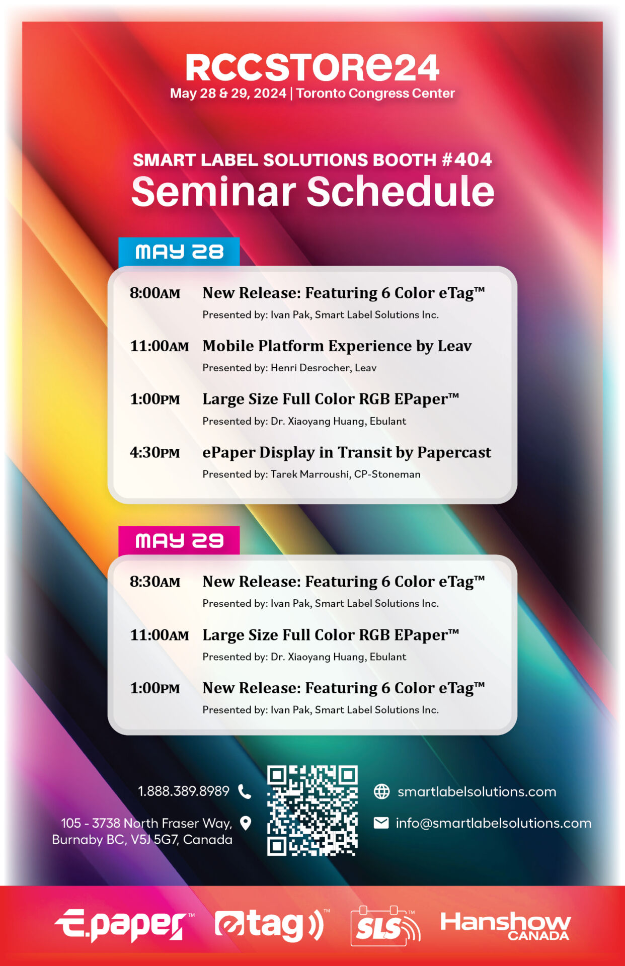 Smart Label Solutions™ Exhibiting at RCC STORE Conference 2024 - Smart Label Solutions™